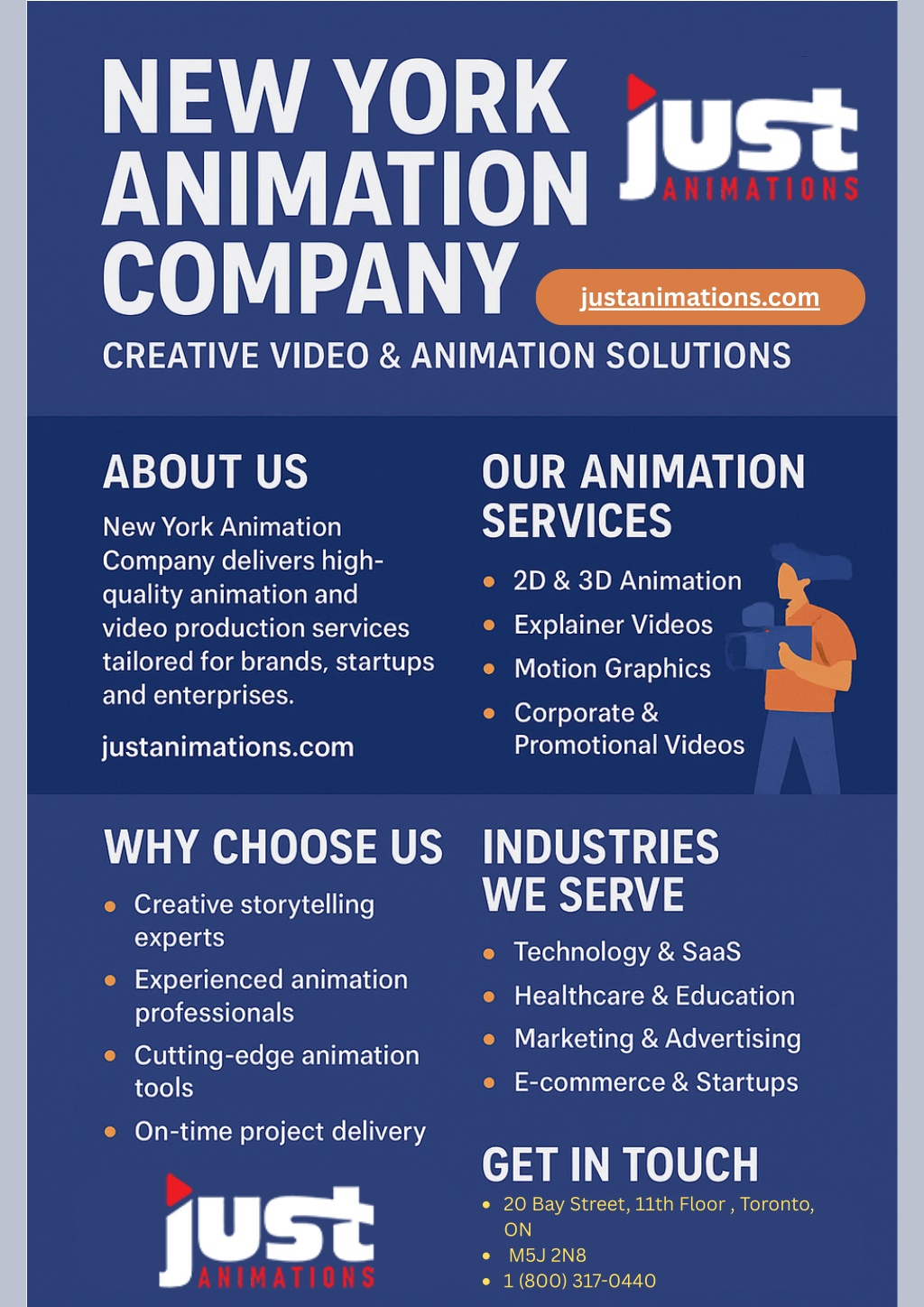PPT - New York Animation Company - justanimations.com PowerPoint ...