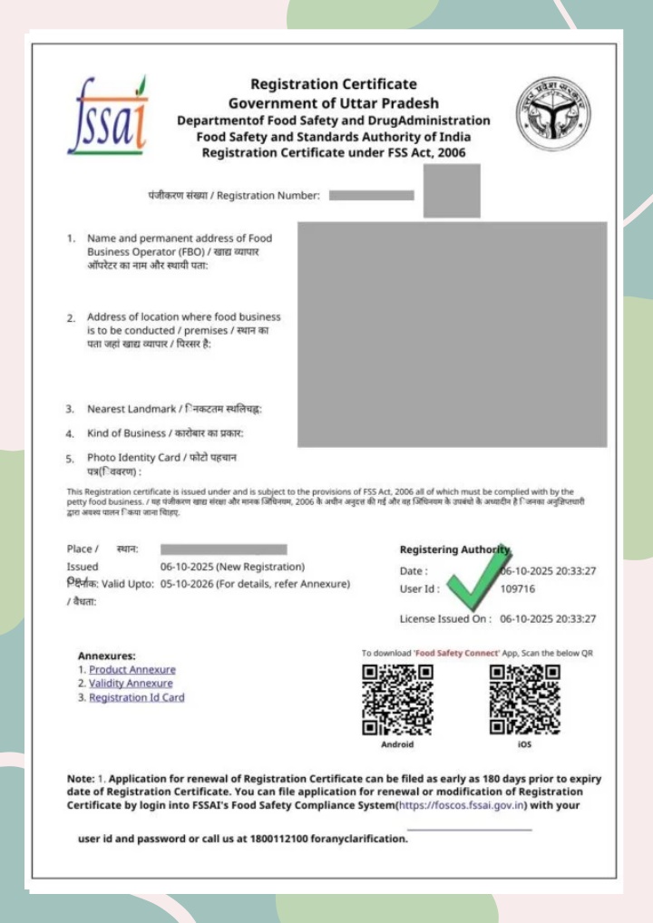PPT - Food License Registration PowerPoint Presentation, free download ...