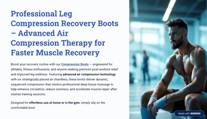 PPT - Professional-Leg-Compression-Recovery-Boots-Advanced-Air ...