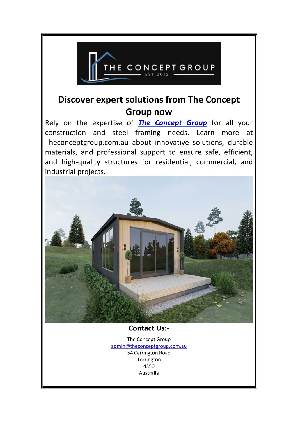 PPT - Discover expert solutions from The Concept Group now PowerPoint ...
