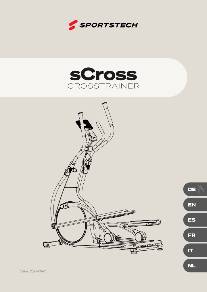 PPT - Sportstech sCross Crosstrainer – 32 Stufen & 48 cm Schrittlänge ...