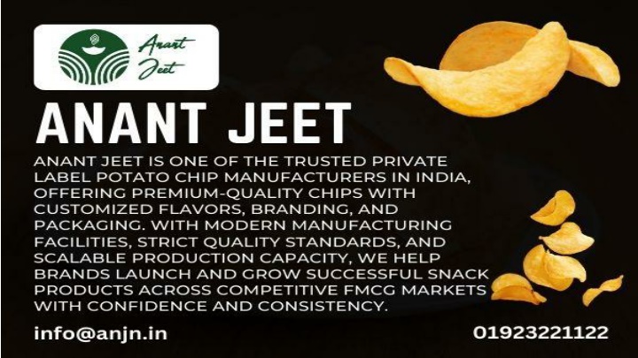 PPT - private label potato chip manufacturers in India PowerPoint ...