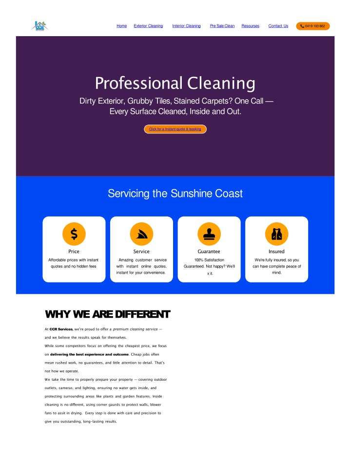 PPT - Driveway Cleaning Sunshine Coast – Professional & Reliable ...