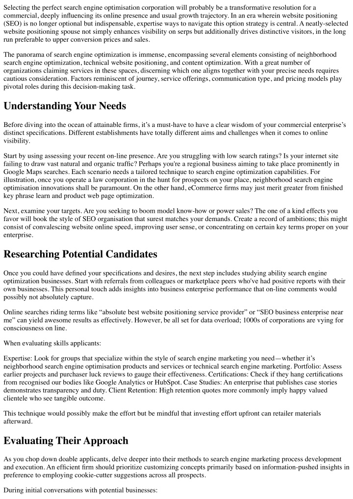 PPT - How to Choose the Best SEO Agency for Your Business PowerPoint ...