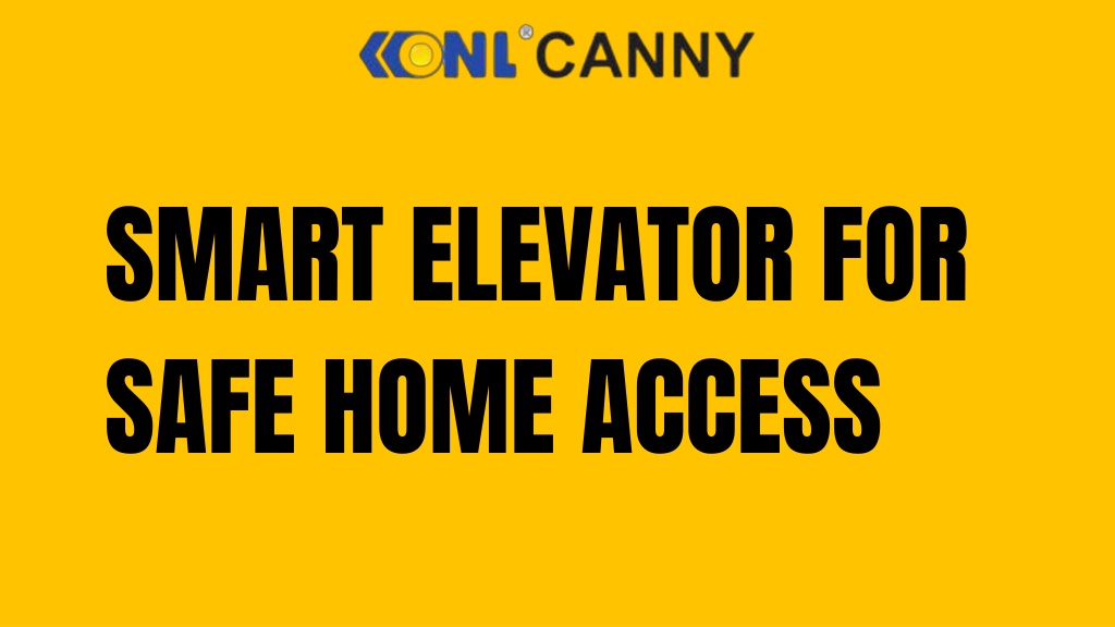PPT - Smart Elevator for Safe Home Access PowerPoint Presentation, free ...