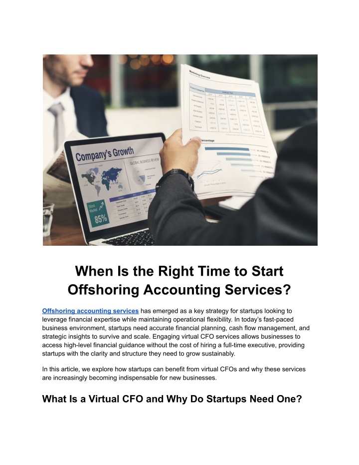 PPT - When Is the Right Time to Start Offshoring Accounting Services ...