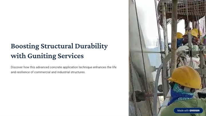PPT - Guniting | Reliable Concrete Repair and Structural Strengthening ...