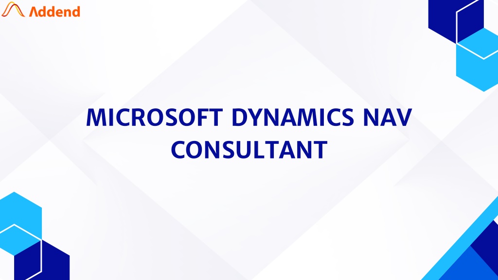PPT - Microsoft Dynamics NAV Consultant PowerPoint Presentation, free ...