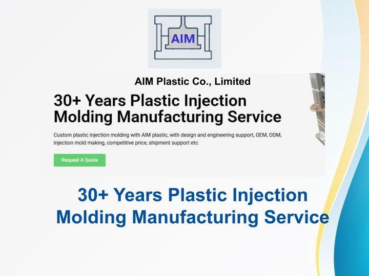 PPT - AIM Plastic Company: Excellence in Plastic Solutions ...