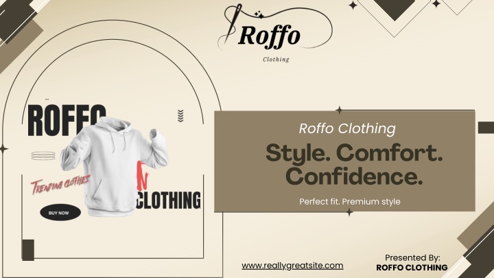 PPT - Roffo Clothing – Modern Fashion Backed by Real Brand Experience ...