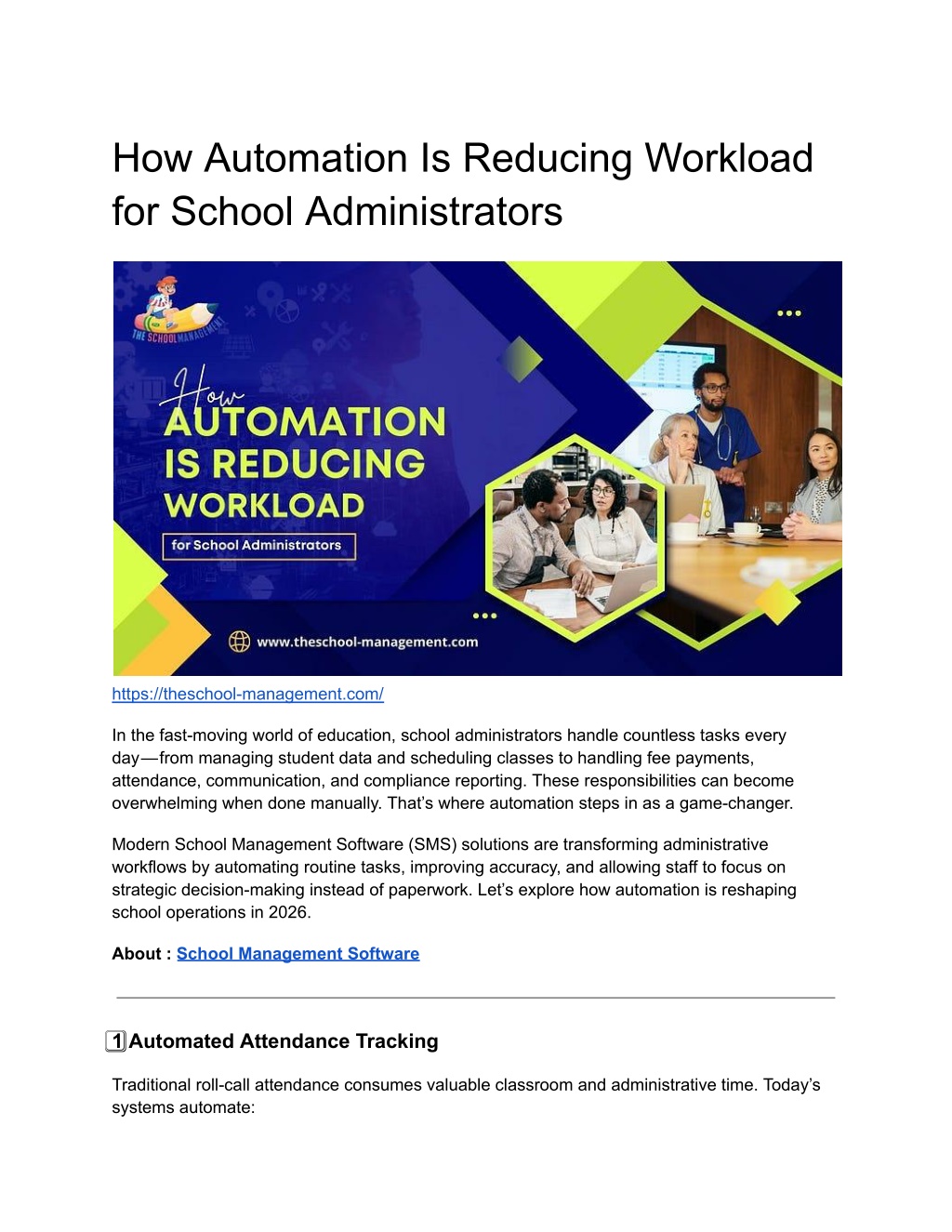 PPT - How Automation Is Reducing Workload for School Administrators ...