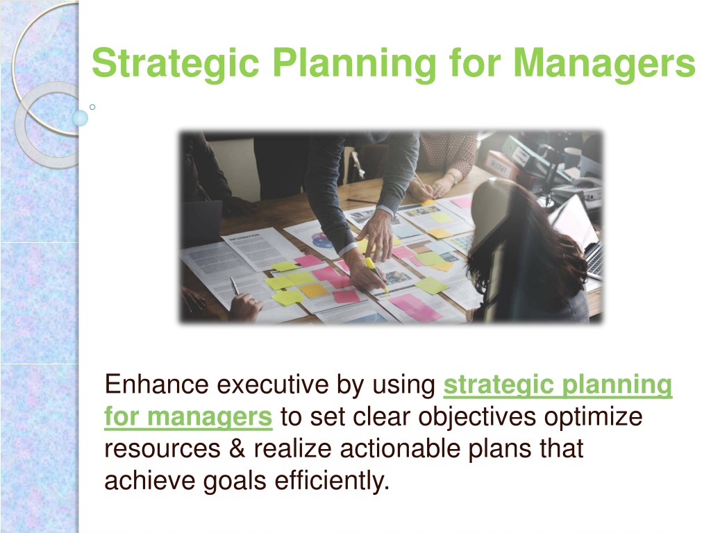 PPT - Strategic Planning for Managers PowerPoint Presentation, free ...