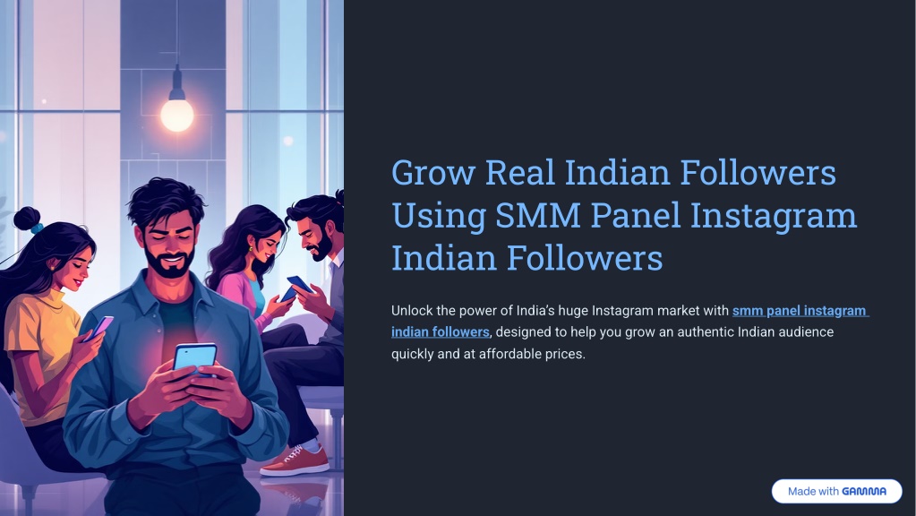 PPT - Grow-Real-Indian-Followers-Using-SMM-Panel-Instagram-Indian ...