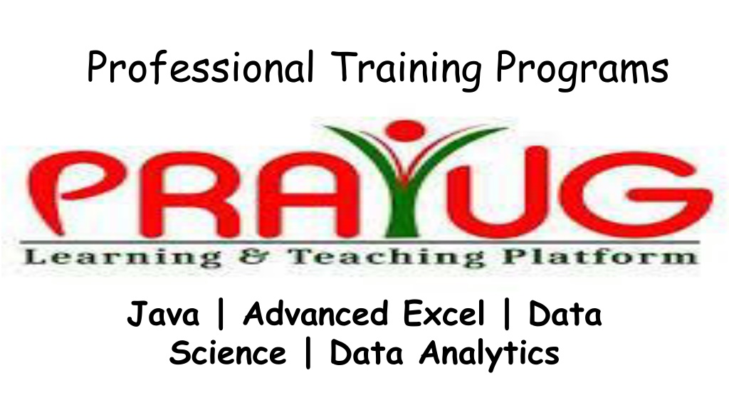 PPT - Professional Training Programs PowerPoint Presentation, free ...