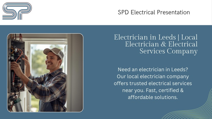 PPT - Electrician in Leeds Local Electrician & Electrical Services ...