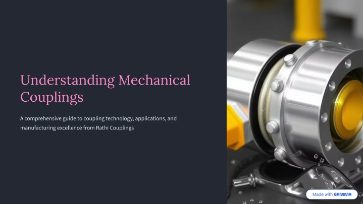 PPT - What Is the Definition of Couplings in Mechanical Engineering ...