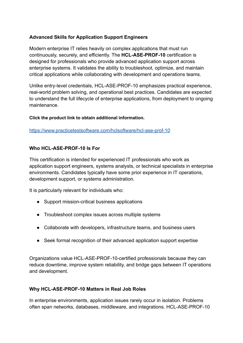 PPT - Advanced Skills for Application Support Engineers PowerPoint ...