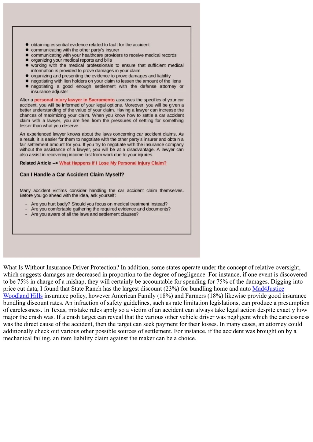 PPT - What Is Without Insurance Driver Insurance Coverage? PowerPoint ...