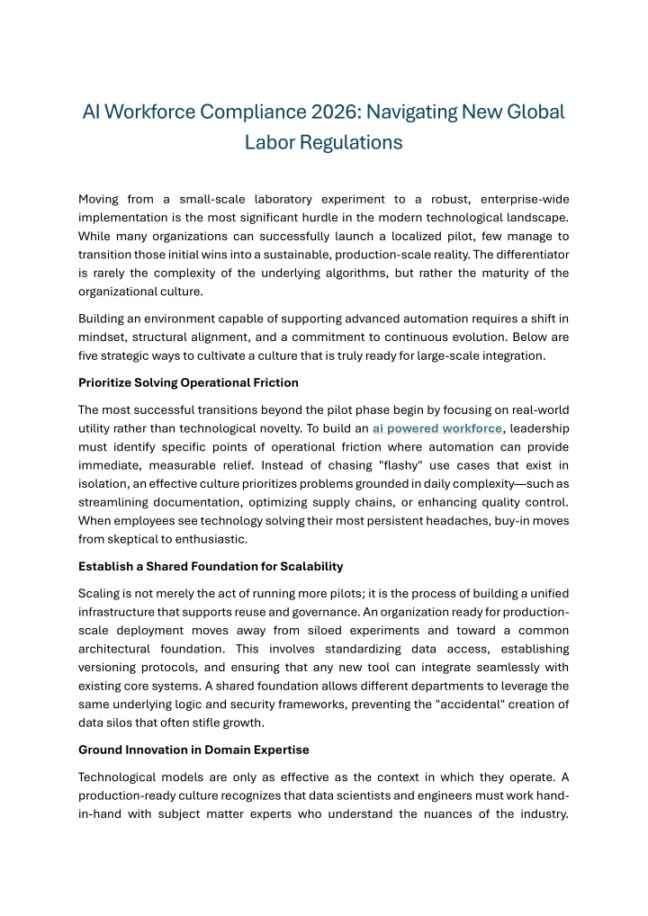 PPT - AI Workforce Compliance 2026 Navigating New Global Labor ...