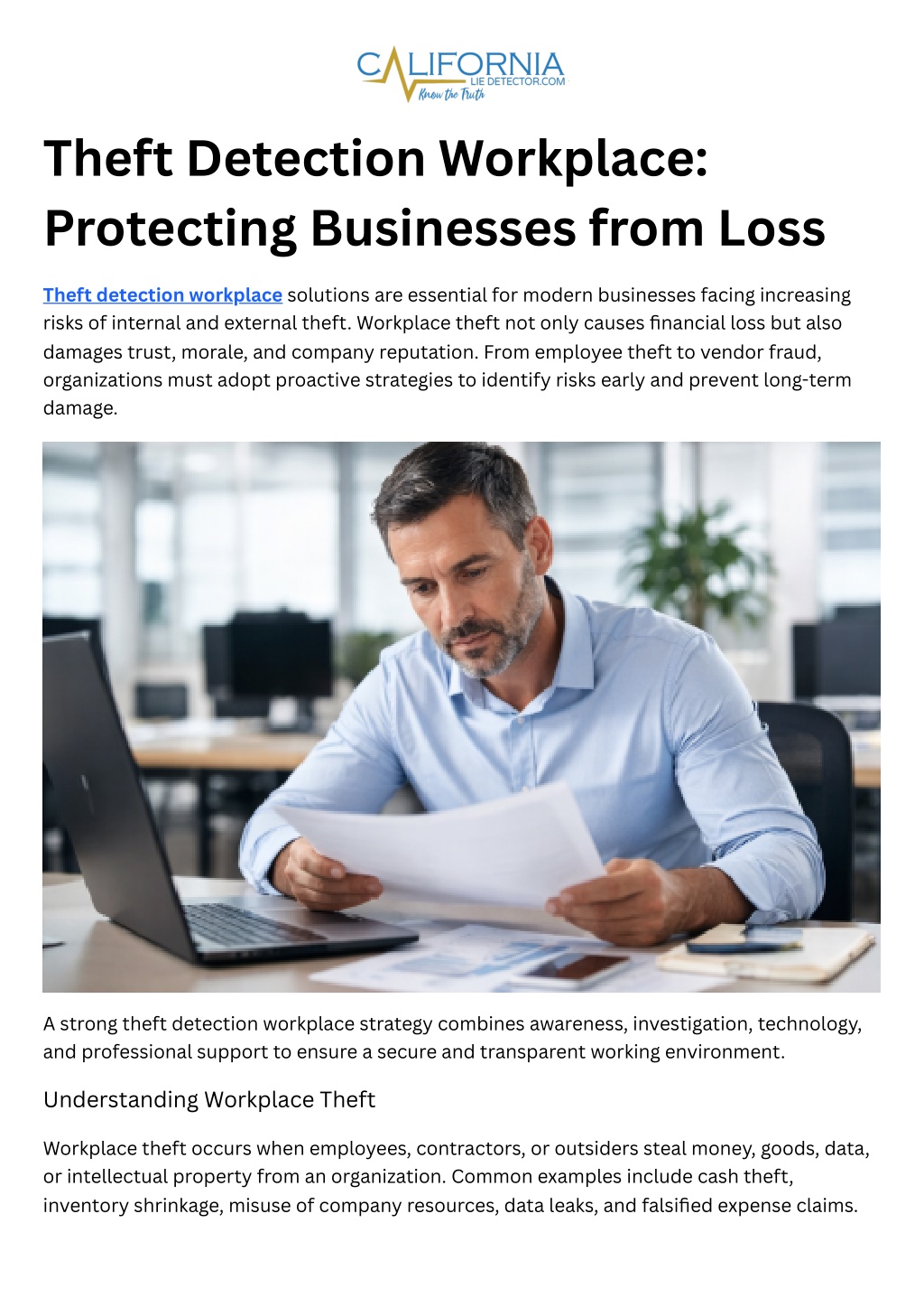 PPT - Theft Detection Workplace - Protecting Businesses from Loss ...