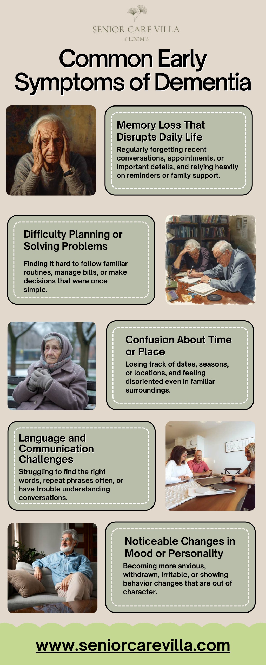 PPT - Common Early Symptoms of Dementia PowerPoint Presentation, free ...