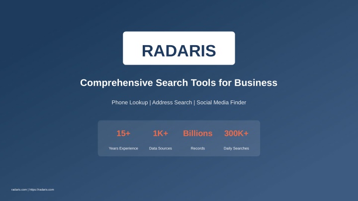 PPT - Online Background Check Tools for Public Records Search ...