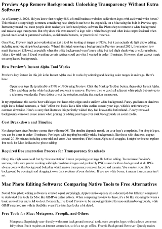 PPT - How to Make a Logo Transparent on a Mac Using Preview App and ...