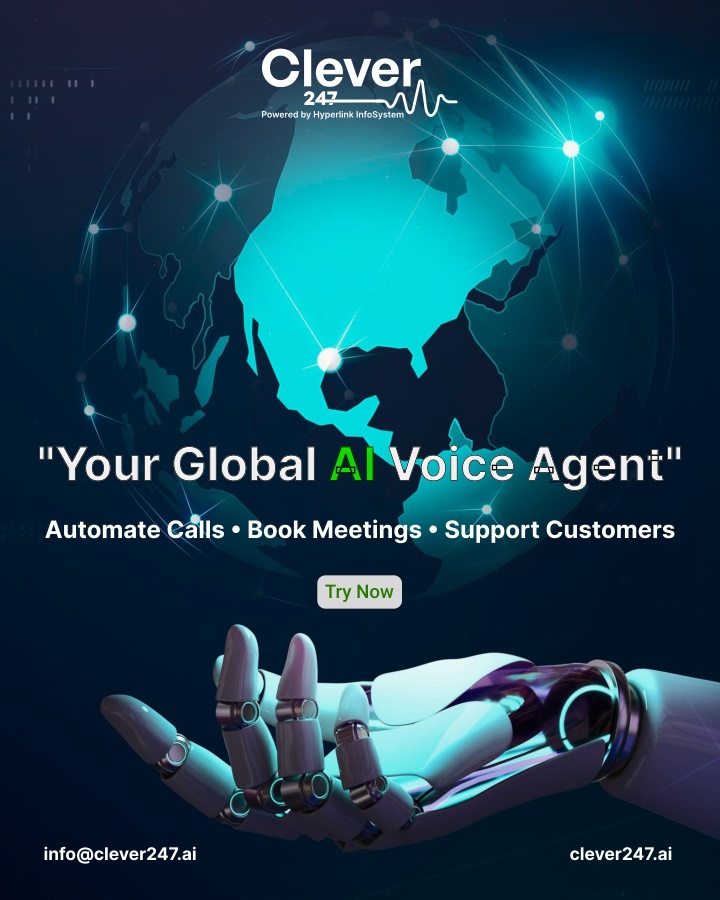 PPT - Your Global AI Voice Agent – Automate Calls with Clever247.ai ...
