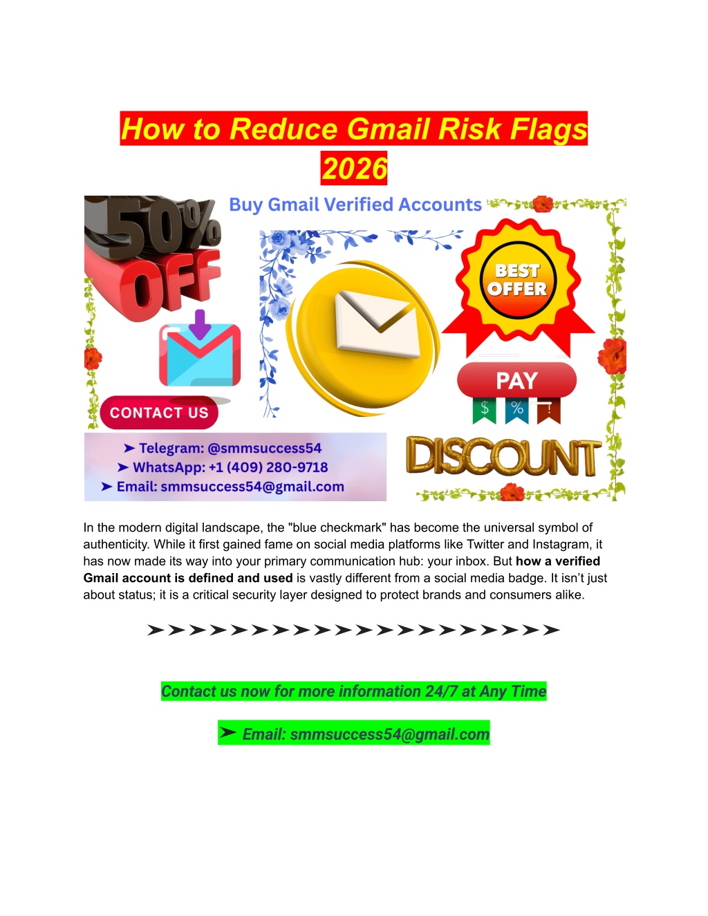 PPT - How to Reduce Gmail Risk Flags 2026 PowerPoint Presentation, free ...