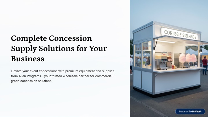 PPT - Complete-Concession-Supply-Solutions-for-Your-Business (1 ...