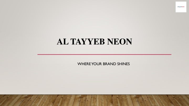 PPT - Al tayyeb Neon PowerPoint Presentation, free download - ID:14761294