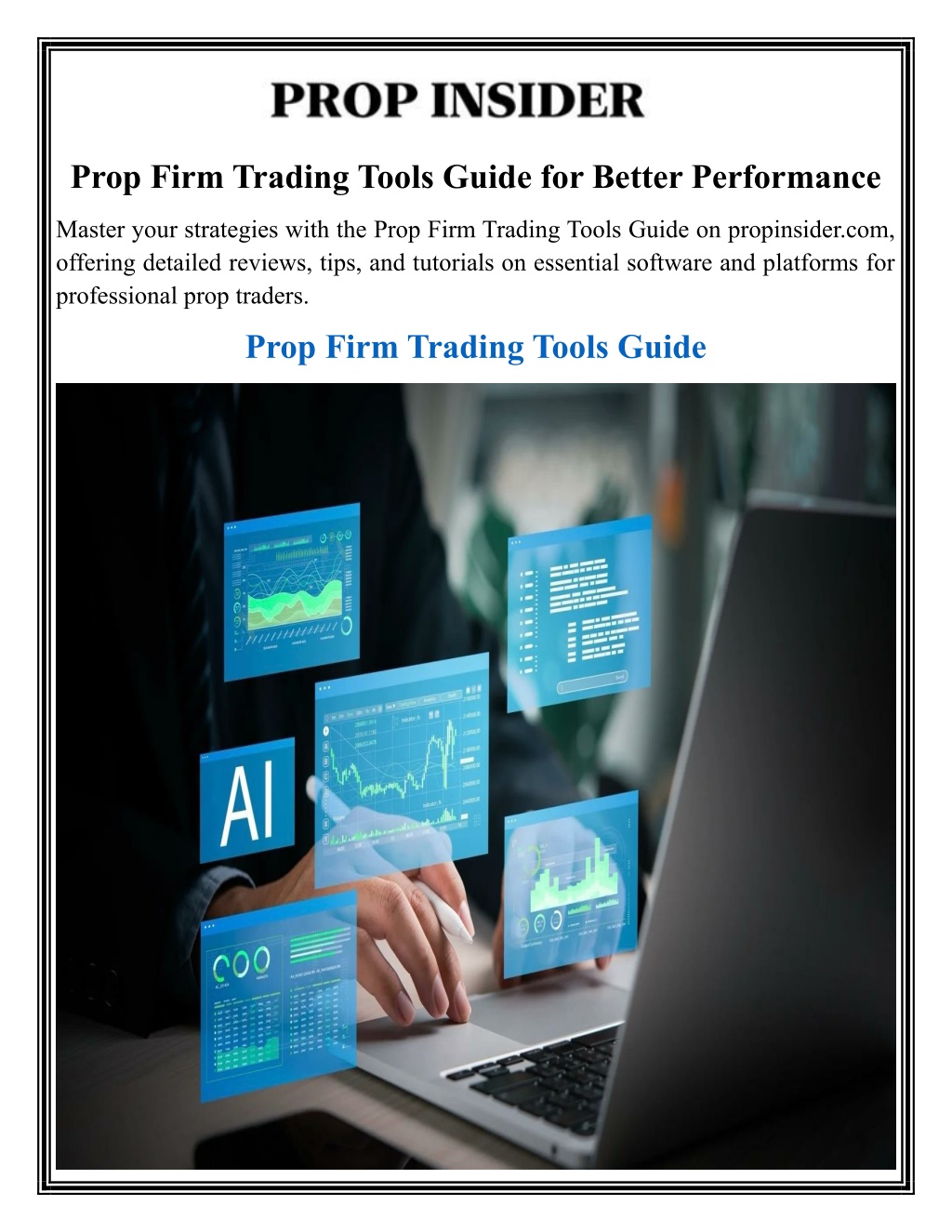 PPT - Prop Firm Trading Tools Guide for Better Performance PowerPoint ...