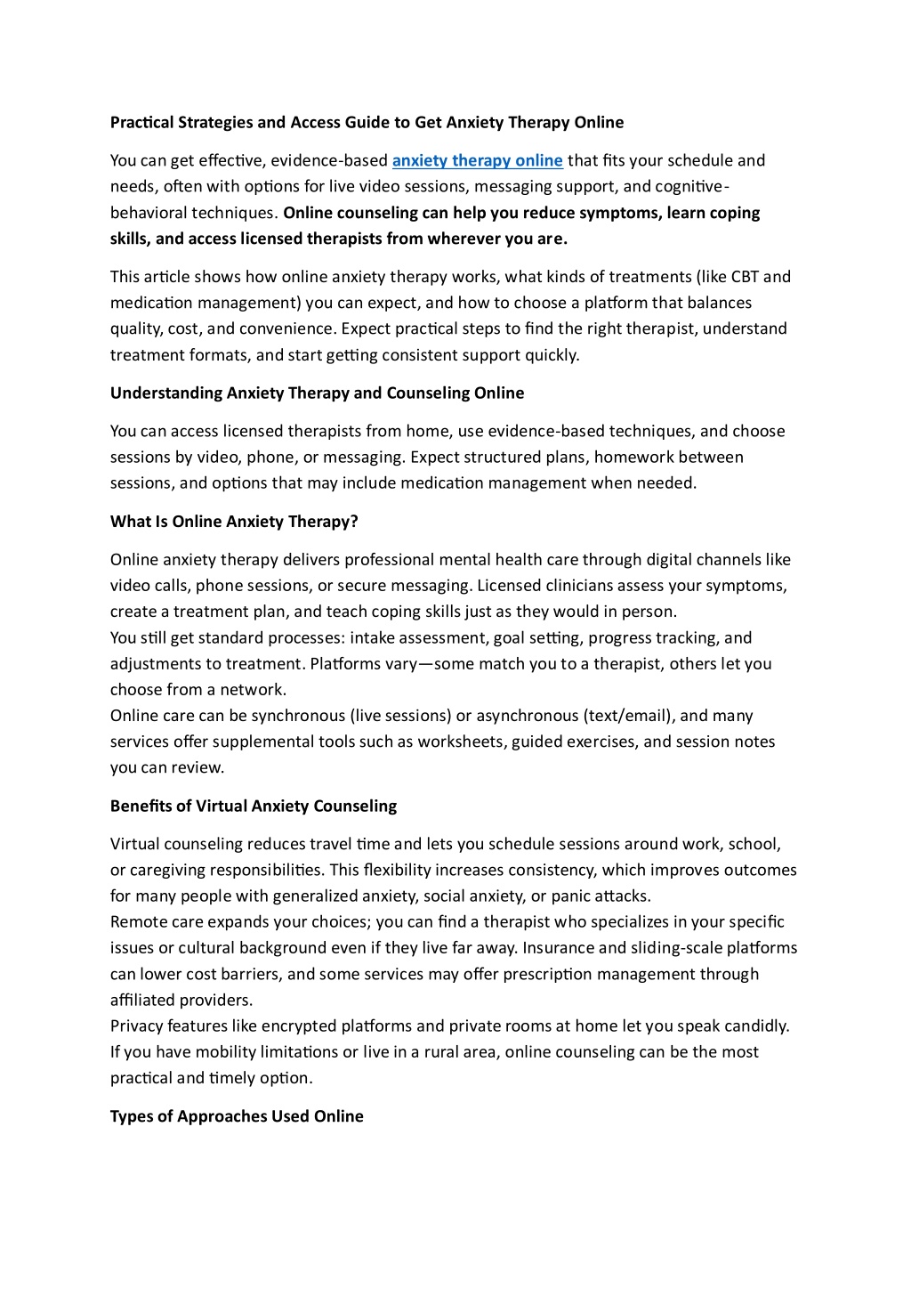 PPT - Practical Strategies and Access Guide to Get Anxiety Therapy ...