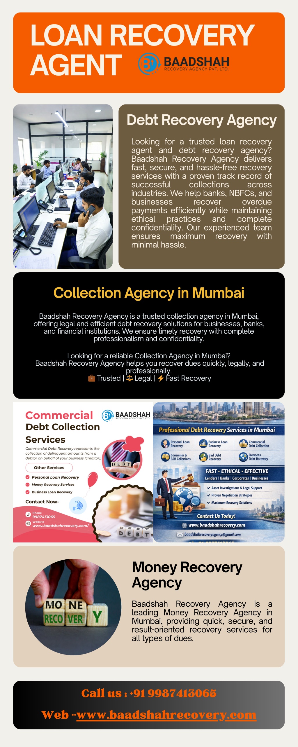 PPT - Loan Recovery Agent and Debt Recovery Agency - Baadshah Recovery ...
