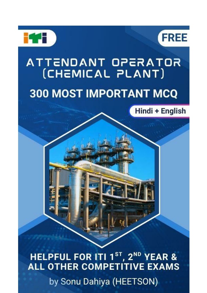 PPT - Attendant Operator Chemical Plant Question Paper MCQ Question ...