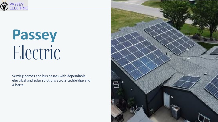 PPT - Passey Electric Recognized as Trusted Electrical Company in ...