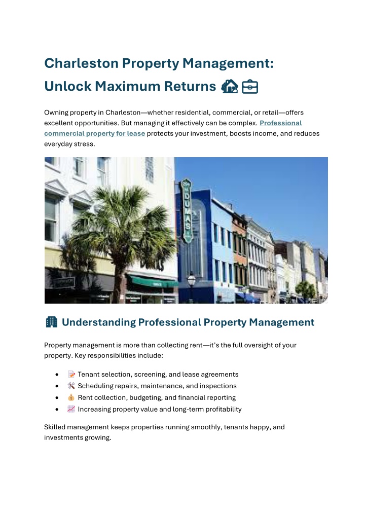 PPT - management unlock maximum returns PowerPoint Presentation, free ...