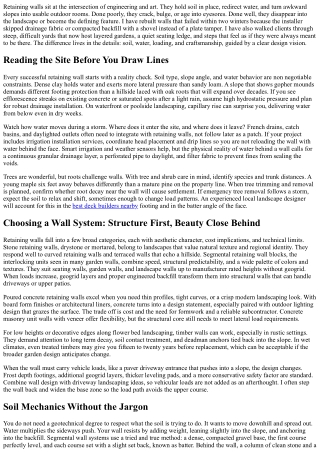 PPT - Retaining Wall Design: Aesthetic Solutions for Slopes and Erosion ...