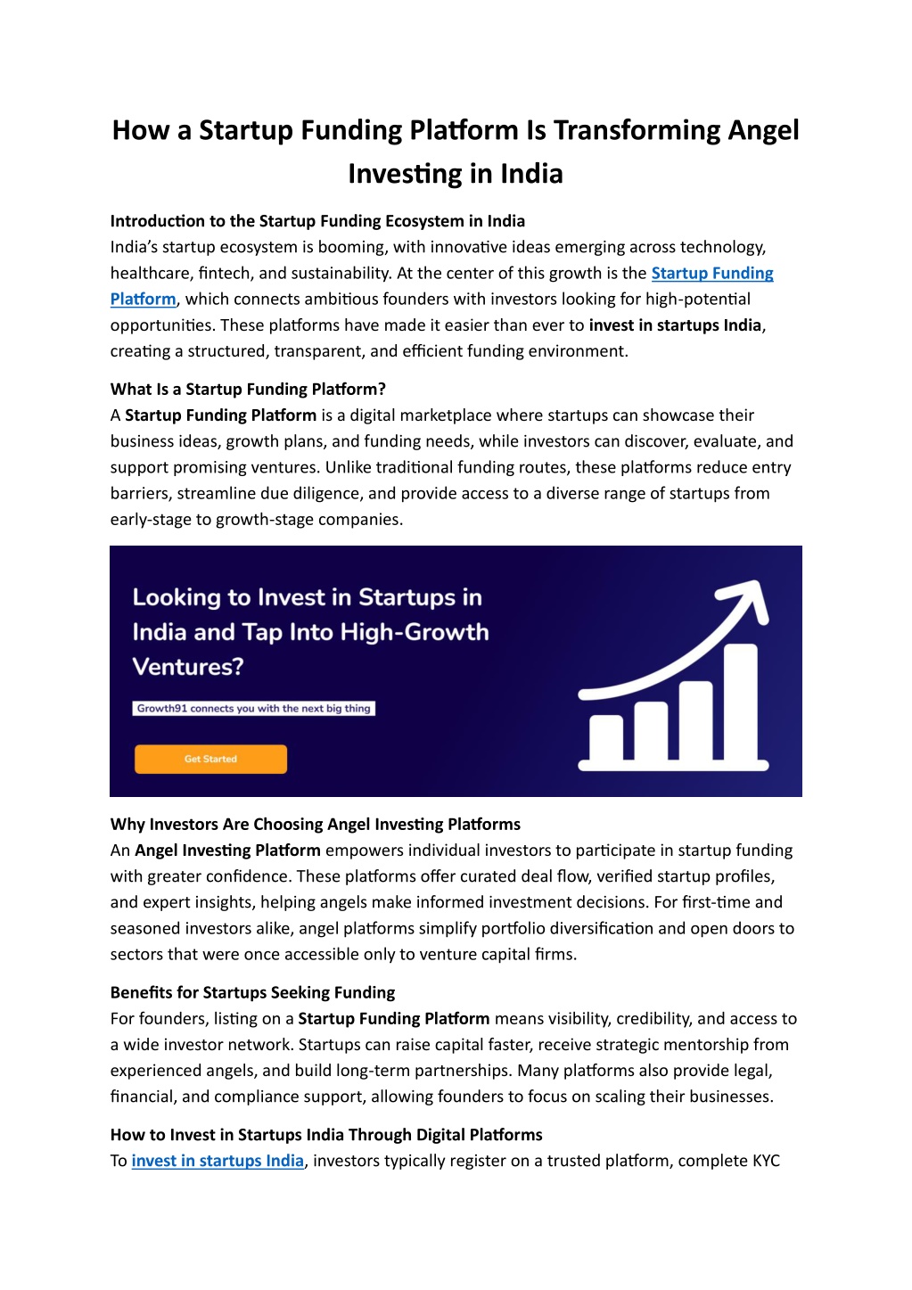 PPT - How a Startup Funding Platform Is Transforming Angel Investing in ...