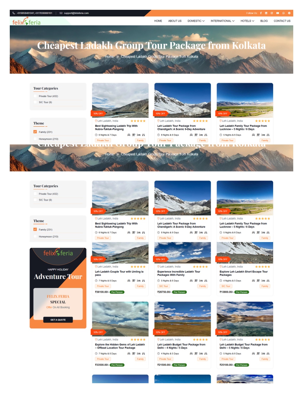 PPT - Cheapest Ladakh Group Tour Package from Kolkata | Felix Feria ...