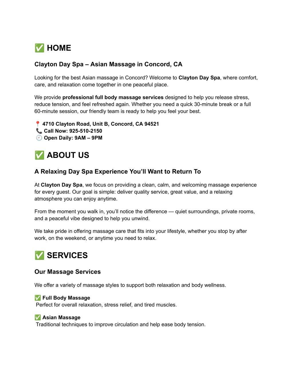 PPT - Clayton Day Spa PowerPoint Presentation, free download - ID:14770681