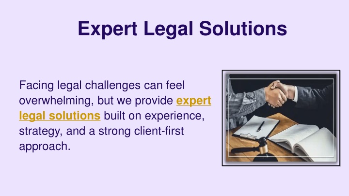 PPT - Expert Legal Solutions PowerPoint Presentation, free download ...