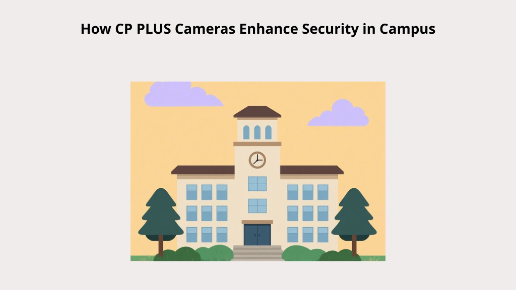 PPT - How CP PLUS Cameras Enhance Security in Campus PowerPoint ...