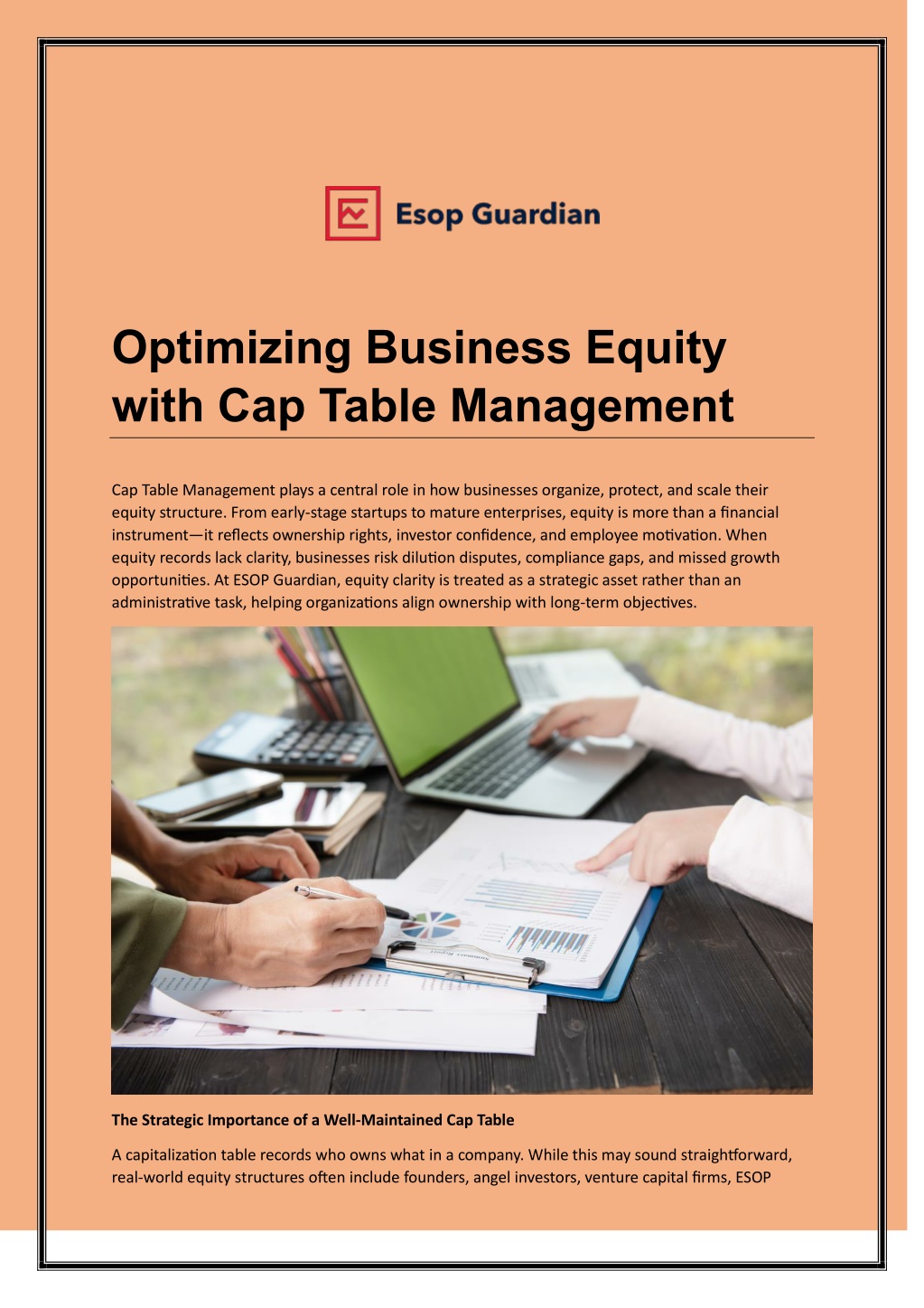 PPT - Optimizing Business Equity with Cap Table Management PowerPoint ...