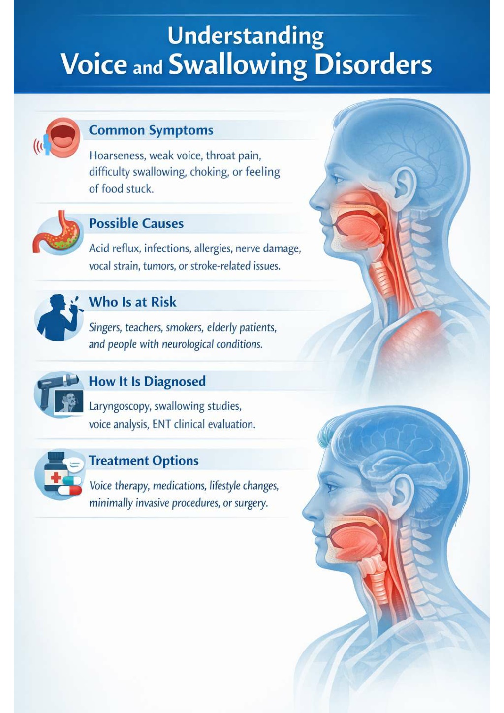 PPT - Understanding Voice and Swallowing Disorders: Symptoms, Causes ...
