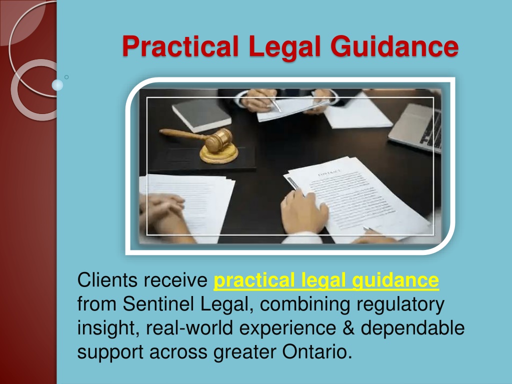 PPT - Practical Legal Guidance PowerPoint Presentation, free download ...