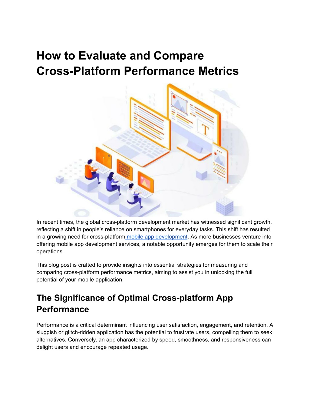 PPT - How to Evaluate and Compare Cross-Platform Performance Metrics ...