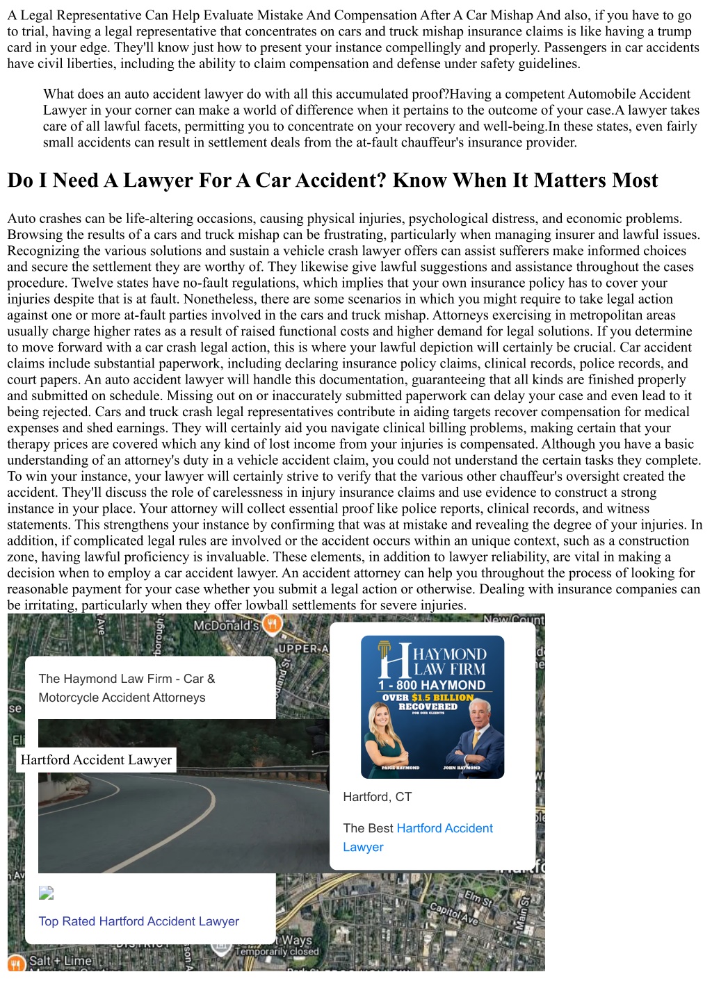 PPT - Recognizing The Duty Of A Car Mishap Legal Representative ...