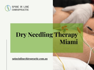 PPT - Dry Needling Therapy Miami PowerPoint Presentation, free download ...