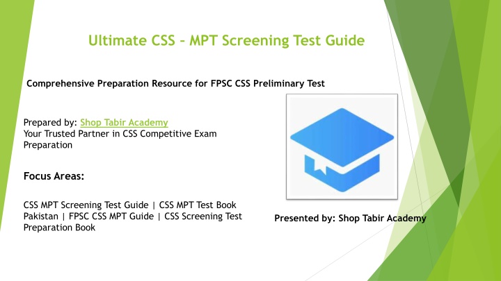 PPT - Best CSS MPT Book Pakistan for FPSC Screening Test PowerPoint ...